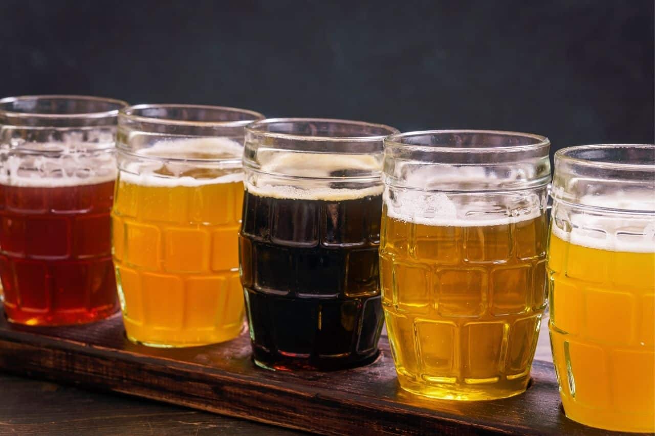 Les différents types de bière, Ale, blonde, Lager, Stout, brune, IPA ...